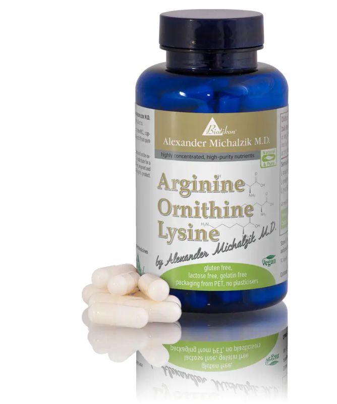 Arginin-Ornithin-Lysin nach Dr. med. Michalzik, 90 Kapseln ...