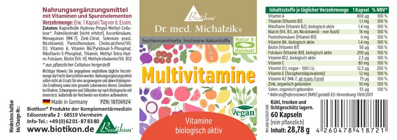 Multivitamines